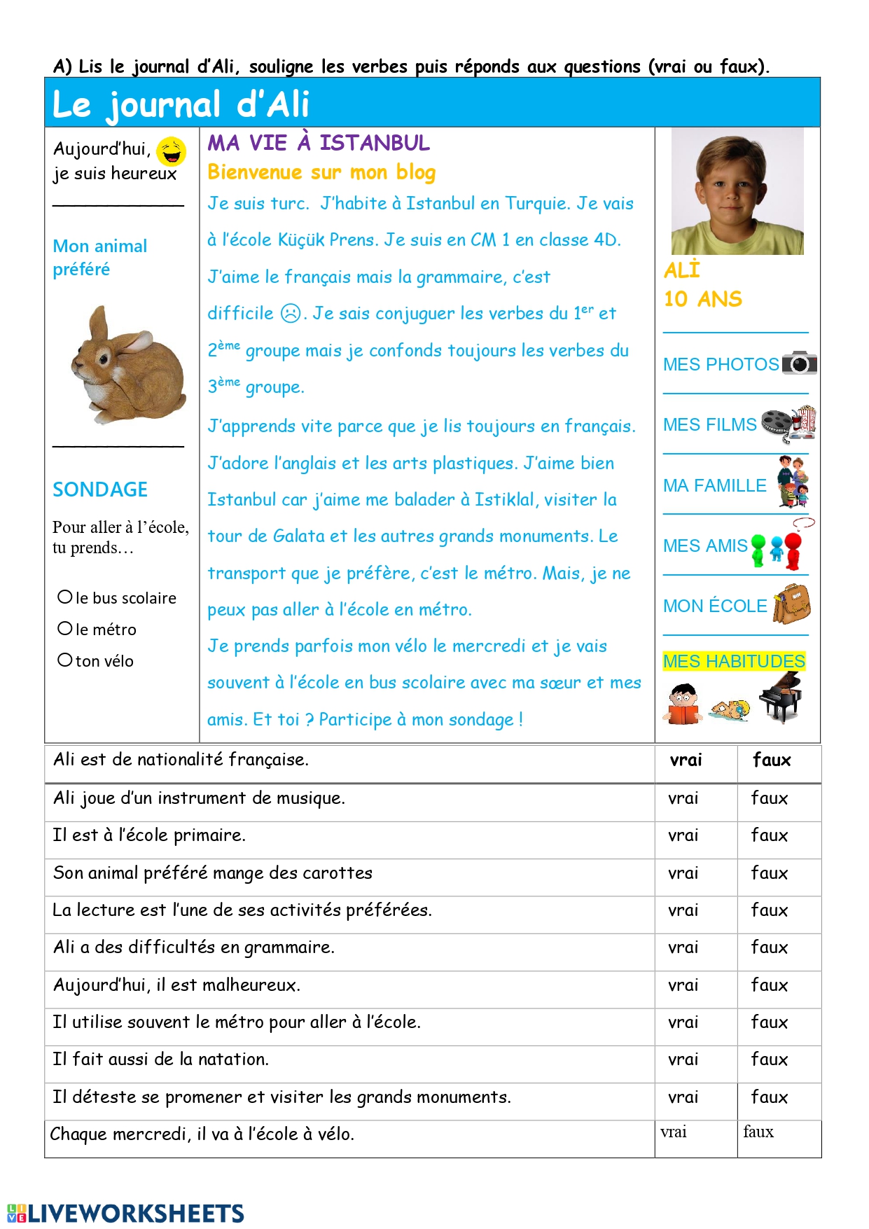 MYP French: Les loisirs - débutant | Philpot Education